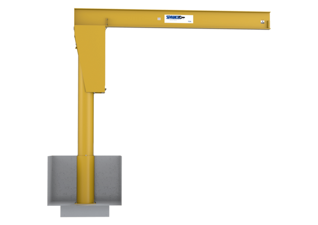 Free Standing Jib Cranes | Liftsafe Crane Division