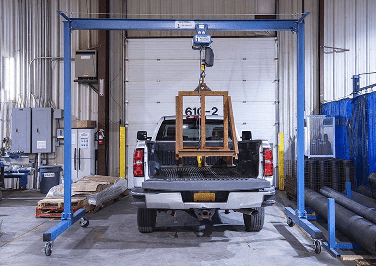 Fixed Height Gantry Cranes | Liftsafe Crane Division